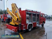 China 600P 130hp ISUZU Fire Fighting Emergency Rescue Truck Diesel Engine for sale
