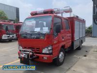 China 600P 130hp ISUZU Fire Fighting Emergency Rescue Truck Diesel Engine for sale