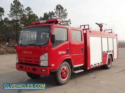 China ELF 700P ISUZU Fire Fighting Truck 80km/H For Emergency Response for sale