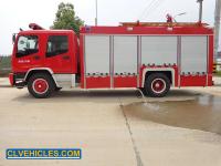 China ISUZU FTR 205hp Emergency Rescue Truck 3000L Water Tank Capacity for sale
