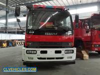 China F Series 205hp ISUZU Fire Fighting Truck Fire Extinguisher Service Truck 4x2 Type for sale
