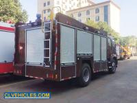 China ISUZU FTR 205hp Rescue Engine Fire Truck Water And Foam Tank For Fire Control for sale