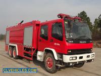 China ISUZU FVZ 300hp Fire Rescue Trucks With Monitor Max Load 16000kg for sale