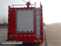 China ISUZU FVZ 300hp Fire Rescue Trucks With Monitor Max Load 16000kg for sale