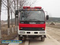 China ISUZU FVZ 300hp Fire Rescue Trucks With Monitor Max Load 16000kg for sale