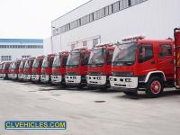 China F Series ISUZU Fire Fighting Truck 205hp Emergency Response Truck for sale