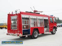 China ISUZU FVR Fire Truck Firefighter 10000L Water And Foam With Monitor for sale