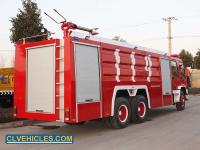 China Red FVZ ISUZU Fire Fighting Truck Large Capacity 10-16 ton for sale