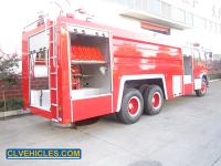 China ISUZU FVZ 6X4 Firefighter Fire Truck With 15000L Water Tank Capacity for sale