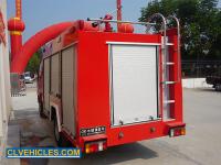 China 100P 3CBM ISUZU Fire Fighting Truck Light Duty 80km/h 7000kg for sale