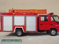 China 100P 3CBM ISUZU Fire Fighting Truck Light Duty 80km/h 7000kg for sale