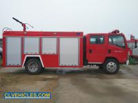 China ISUZU 700P Fire Control Vehicle 6000L Water Tank 500L Foam Tank for sale