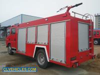 China ISUZU 700P Fire Control Vehicle 6000L Water Tank 500L Foam Tank for sale