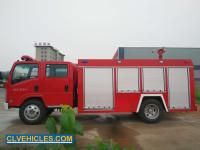 China ISUZU 700P Fire Control Vehicle 6000L Water Tank 500L Foam Tank for sale