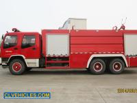 China FVZ 300hp ISUZU Fire Fighting Truck 16000 Liters Water Tank Fire Truck for sale