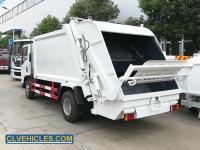 China 700P 190hp ISUZU Garbage Truck Compressed Rubbish Power Steering for sale