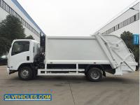 China ISUZU ELF Diesel Waste Management Garbage Truck 190hp 10ton for sale