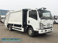China ISUZU ELF Diesel Waste Management Garbage Truck 190hp 10ton for sale