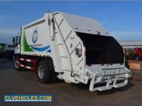 China FTR 12CBM 205Hp ISUZU Garbage Truck Diesel Compressed Garbage Truck for sale