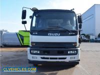 China FTR 12CBM 205Hp ISUZU Garbage Truck Diesel Compressed Garbage Truck for sale