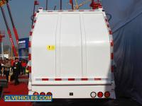 China ISUZU FVR 240hp Garbage Truck With Compactor 15000L Steel Sanitation for sale