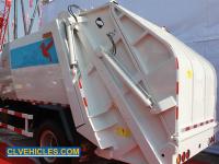 China ISUZU FVR 240hp Garbage Truck With Compactor 15000L Steel Sanitation for sale