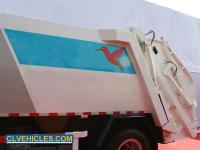 China ISUZU FVR 240hp Garbage Truck With Compactor 15000L Steel Sanitation for sale