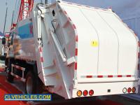 China ISUZU FVR 240hp Garbage Truck With Compactor 15000L Steel Sanitation for sale