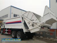 China FVZ 6X4 300hp ISUZU Garbage Truck 20CBM Small Trash Compactor Truck for sale