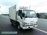 China 98hp 3500mm ISUZU Reefer Truck Cold Storage Small Refrigerated Truck for sale