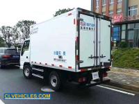 China 98hp 3500mm ISUZU Reefer Truck Cold Storage Small Refrigerated Truck for sale