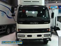 China FTR 205hp ISUZU Reefer Truck 16 ton Cold Storage Van Medium Size for sale
