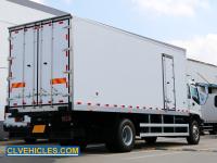 China ISUZU FVR 240hp Refrigerated Box Truck Large Capacity 18 ton for sale