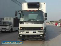 China FVZ ISUZU Reefer Truck 6x4 300 Hp 25 Ton Freezing Temperature for sale