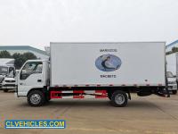 China ISUZU N Series Reefer Delivery Truck 600P 130hp 5000mm  With Foam Insulation for sale