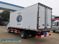 China ISUZU N Series Reefer Delivery Truck 600P 130hp 5000mm  With Foam Insulation for sale