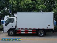 China ELF 100P ISUZU Reefer Truck ABS Brakes Diesel Fuel Heavy Weight for sale