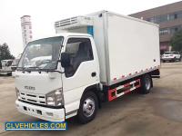 China ISUZU ELF 100P Reefer Box Truck 5 ton Capacity Cold Storage for sale