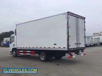 China 700P 190HP ISUZU Reefer Truck Commercial Refrigerated Trucks Air Suspension for sale