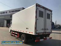 China ELF 98hp ISUZU Reefer Truck Reefer Van Insulation Medium Size for sale