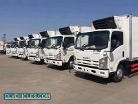 China KV600 ISUZU Cooler Truck 130hp 4.2m anti lock braking system for sale