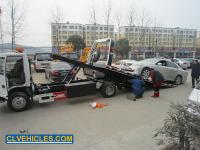 China ISUZU N Series Wrecker Tow Truck 130hp 4 ton with Seatbelts for Safety for sale