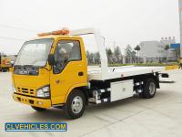 China ISUZU N Series Flatbed Wrecker 130hp 4x2 5600mm Length High Durability for sale