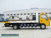 China ISUZU N Series Flatbed Wrecker 130hp 4x2 5600mm Length High Durability for sale