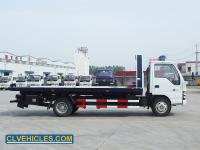 China Heavy Weight Diesel ISUZU Tow Truck 4x2 130hp Heavy Duty Wrecker for sale