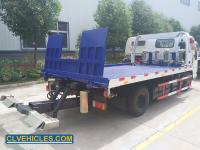 China White 100P 98hp ISUZU Tow Truck Flatbed Wrecker Truck Light Duty 4 Ton for sale