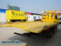 China 4ton Flatbed ISUZU 130hp Wrecker Tow Truck for sale