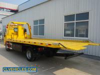 China 4ton Flatbed ISUZU 130hp Wrecker Tow Truck for sale