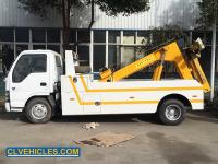 China ISUZU 600P 130hp Wrecker Towing Truck for sale