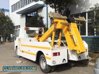 China ISUZU 600P 130hp Wrecker Towing Truck for sale